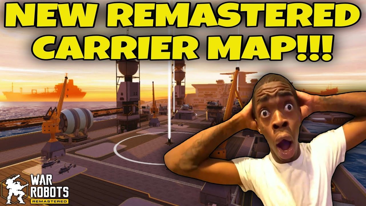 PIXONIC REMASTERED CARRIER MAP??? NEW REMASTERED CARRIER MAP GAMEPLAY ...