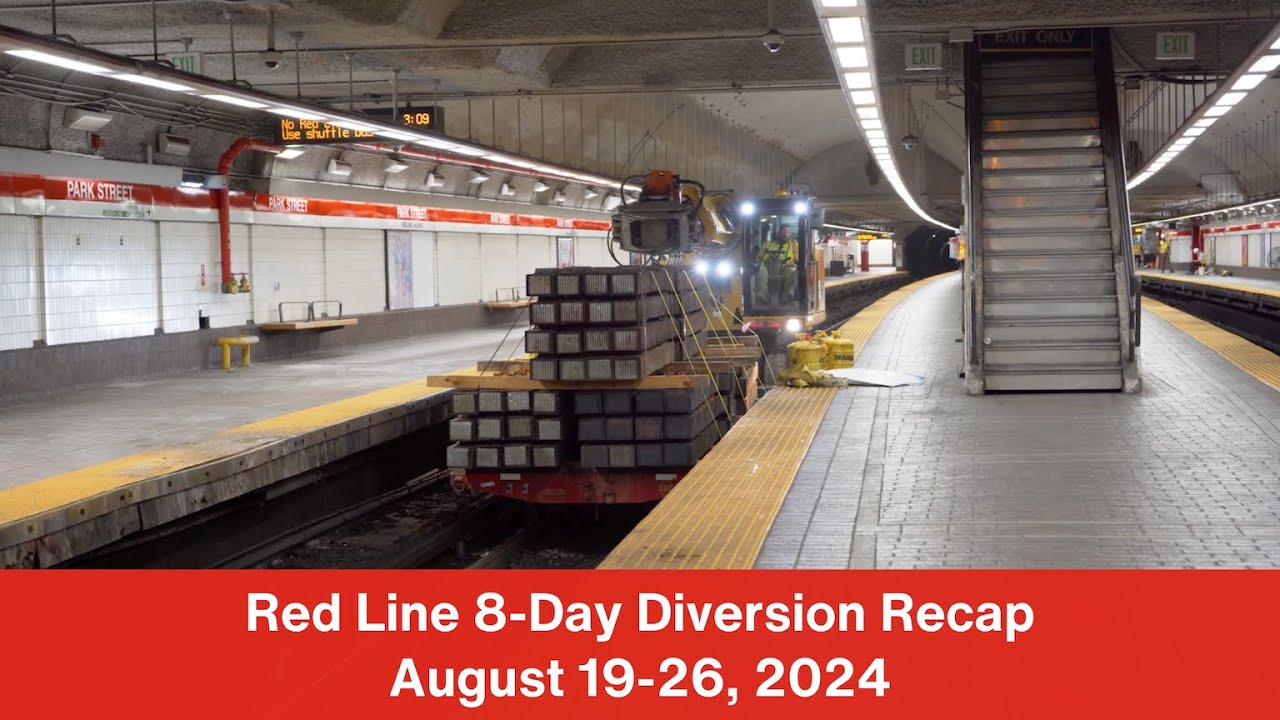 Red Line 8-Day Diversion Recap - August 19-26, 2024 - YouTube