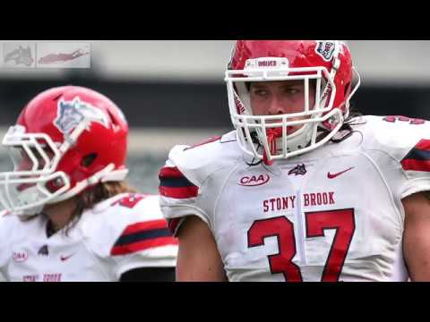 Stony Brook Junior DE John Haggart - YouTube