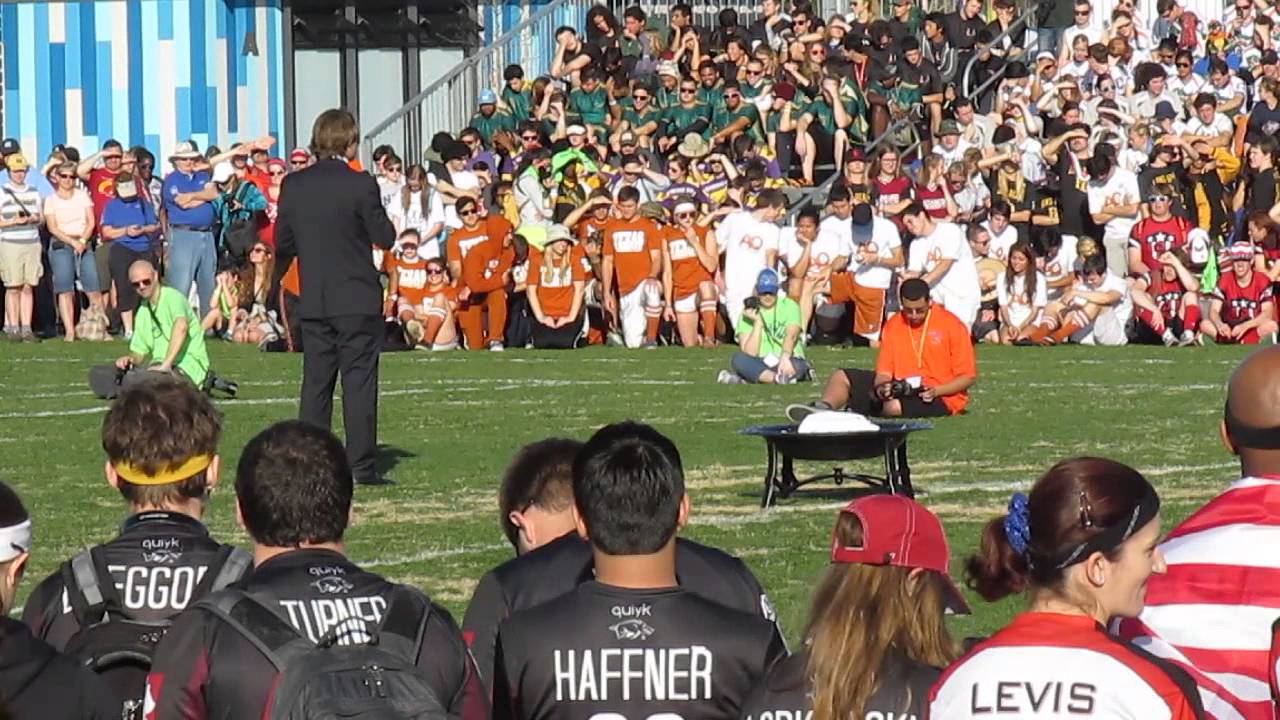 QUIDDITCH WORLD CUP VII Opening Ceremony: Alex Benepe's Speech - YouTube