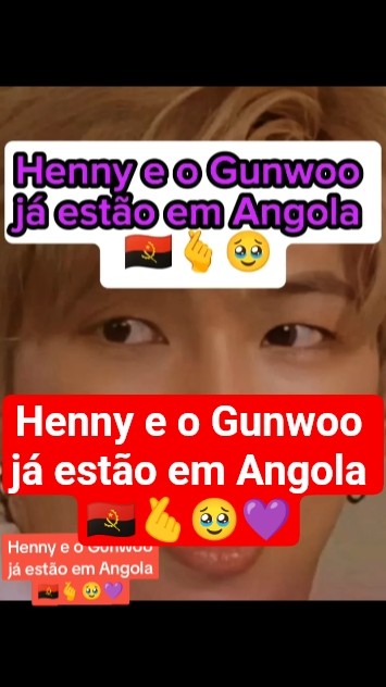 🇰🇷 Angola recebe com muito carinho os idols de K-pop Henny e Gunwoo! # ...
