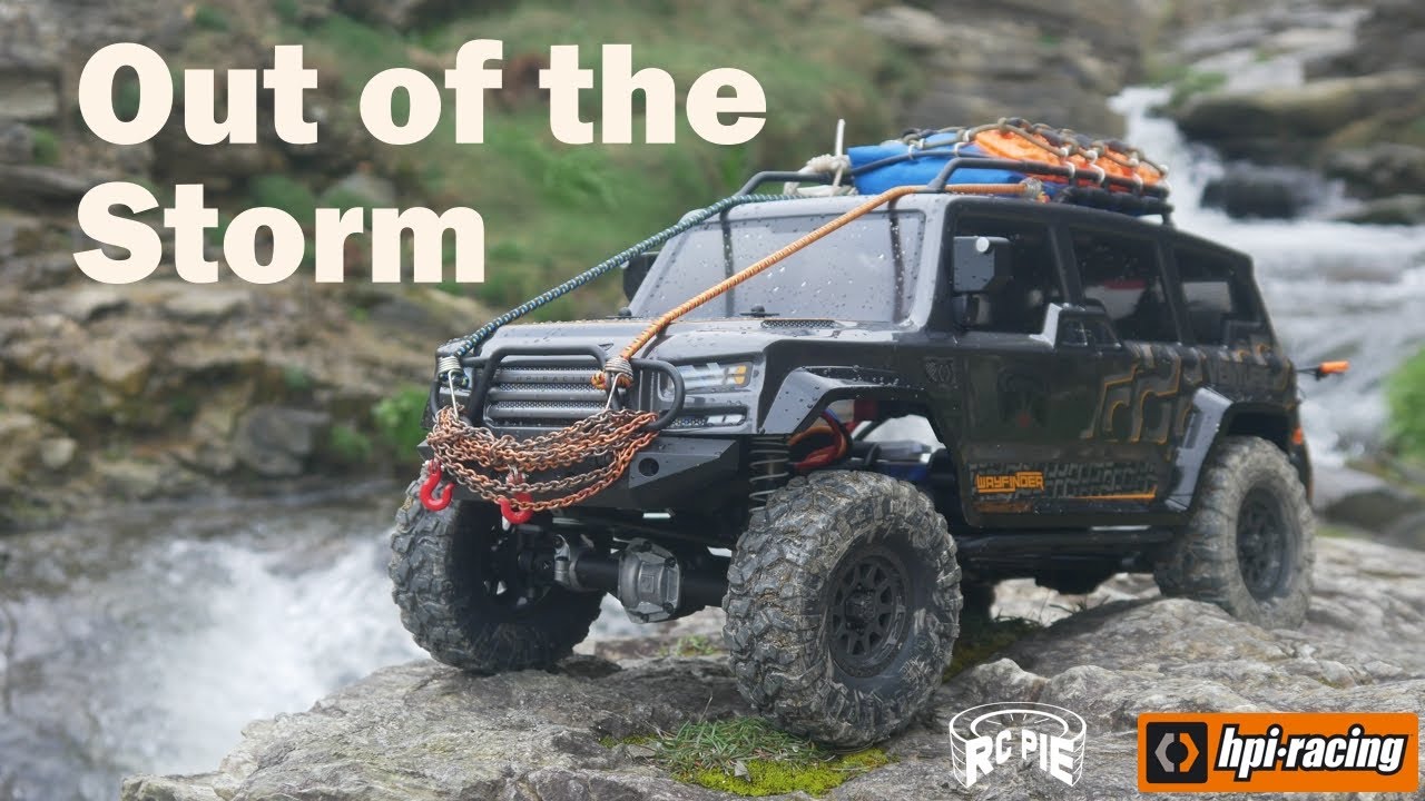 HPI Venture Wayfinder 1st Trail Run. Out of the Storm - YouTube
