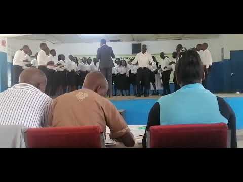 Machakos TTC performing, Mungu Hawezi Kukusahau by Christopher Mwahangila-arranged by Peterson Abuga