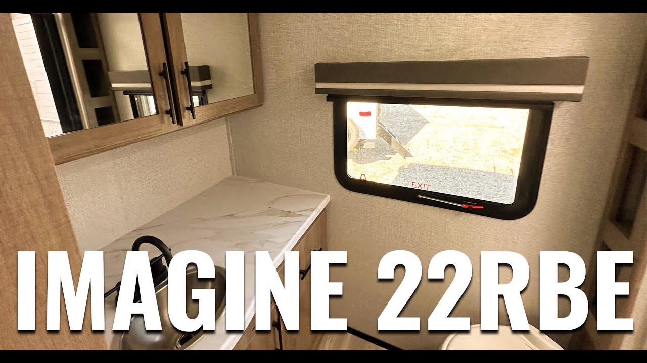 Imagine 22RBE - rear bath travel trailer - YouTube