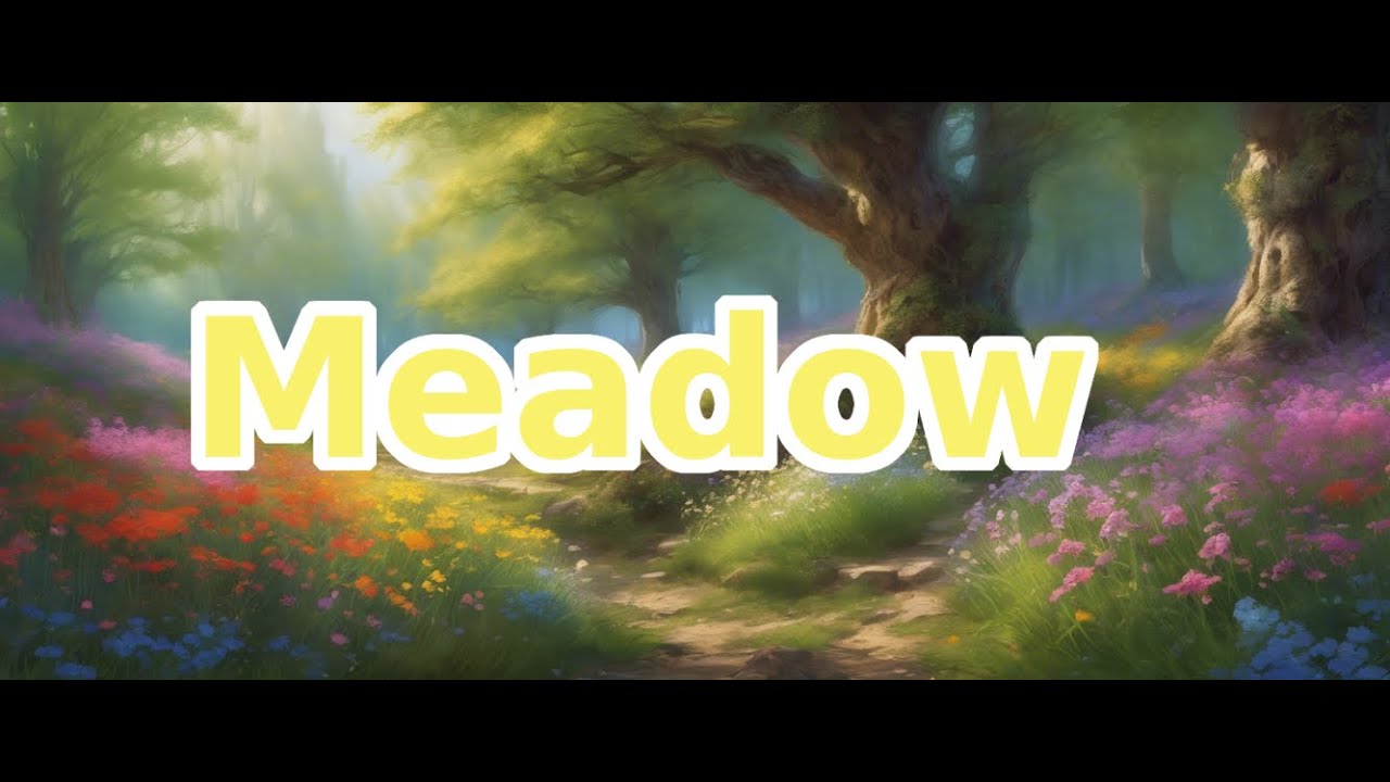 Meadow Magic: Relaxing Music and Nature's Symphony - YouTube
