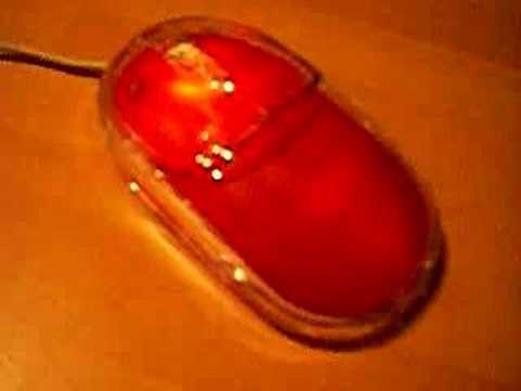 red flashing mouse - YouTube