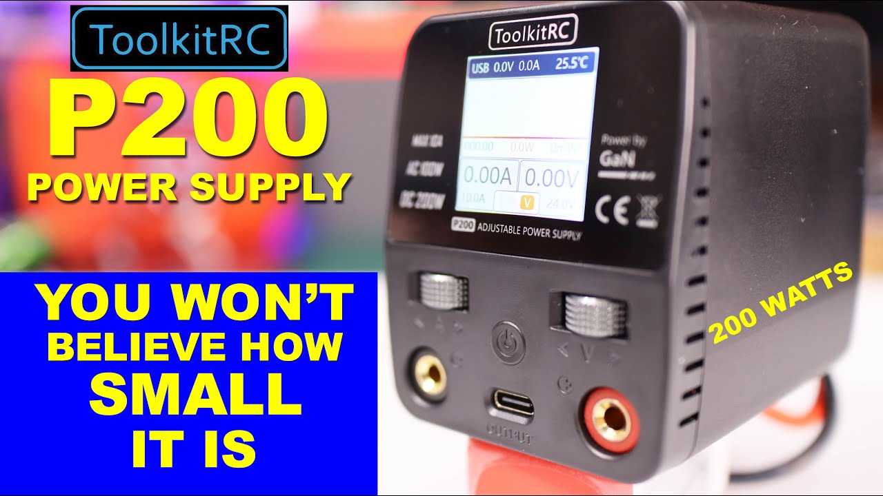 Toolkit RC P200 Power Supply - Small, Advanced & Powerful - Review ...