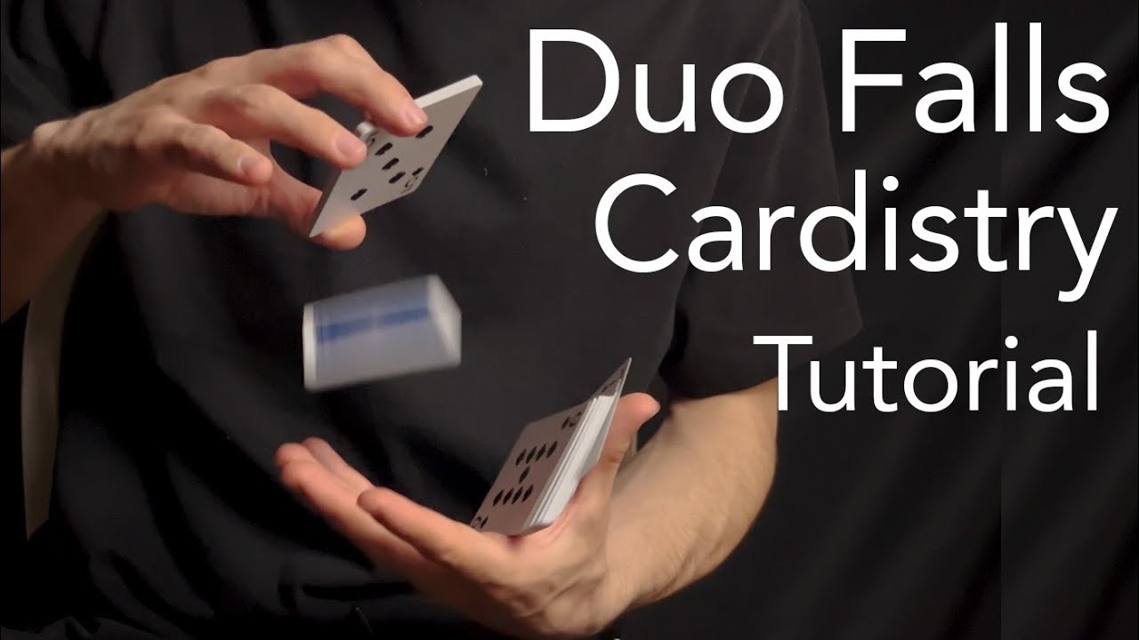 Duo Falls Cardistry Tutorial Intermediate Flourish - YouTube