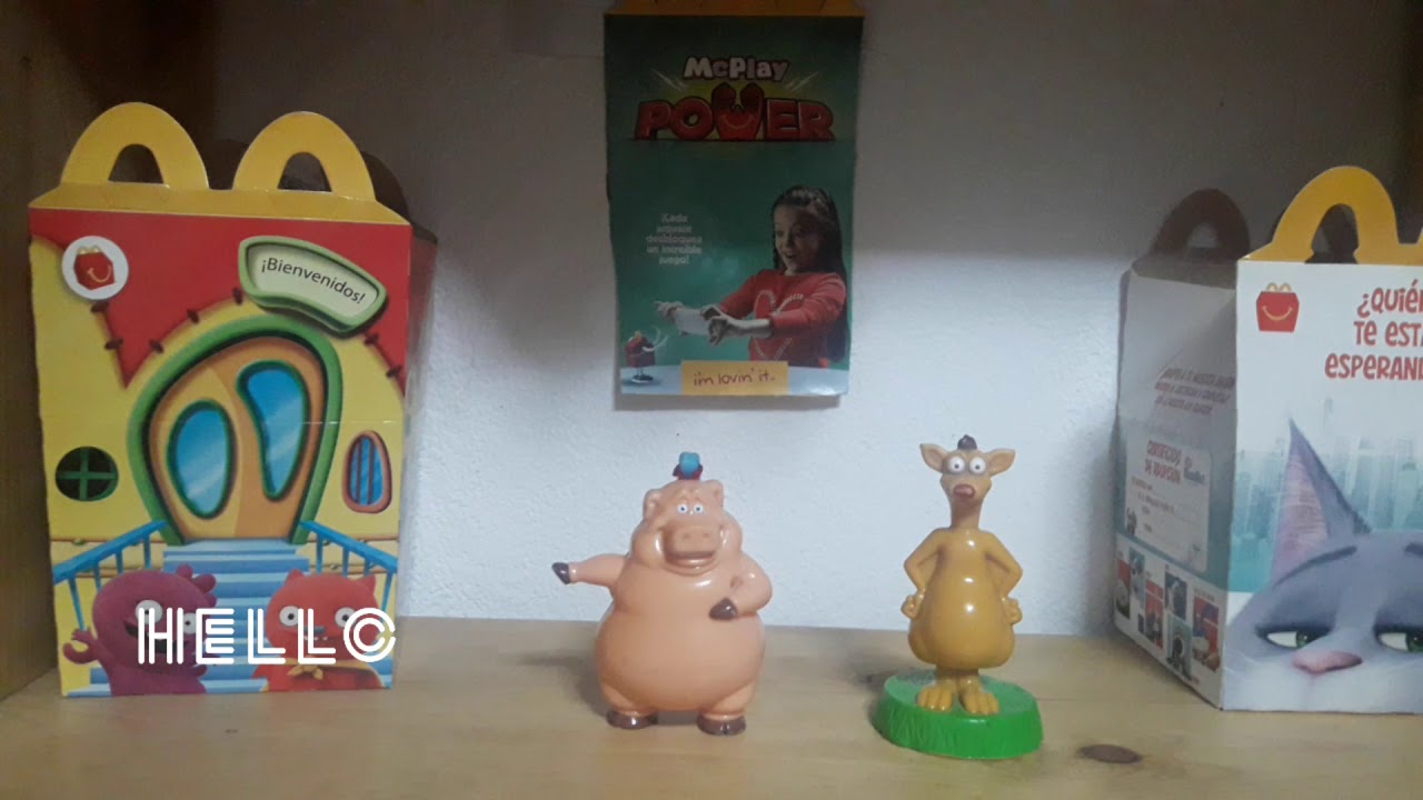 Mi colección de la Granja Nickelodeon KFC 2004 - YouTube