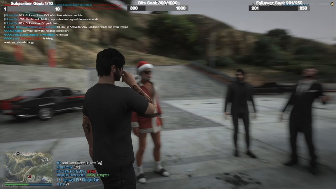 Gangster Santa Claus fivem highlights - YouTube