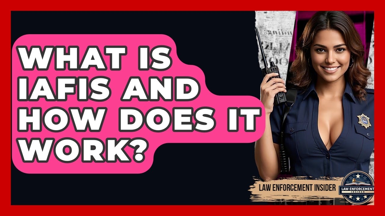 What Is IAFIS And How Does It Work? - Law Enforcement Insider - YouTube