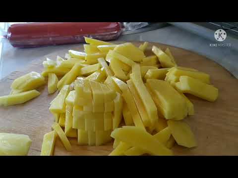 Яйцо, картошка, колбаса 🍴💯💯