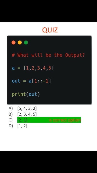 Find The Output Python Datascience Algorithm Pythonprogramming
