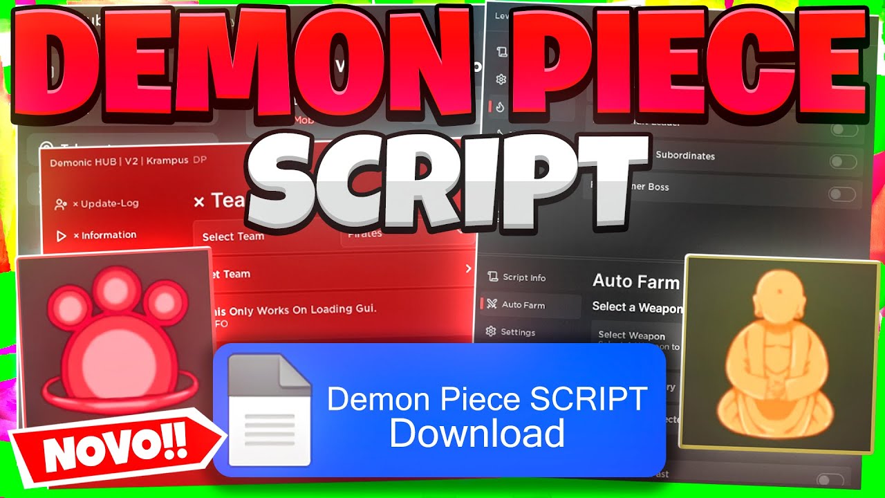 Demon Piece 🍎 SCRIPT | AUTO FARM + INSTA KILL + SEA DRAGON e KUMA *SEM ...