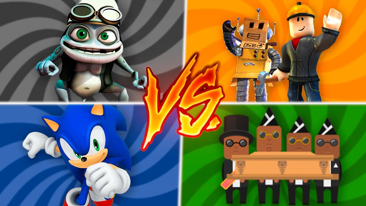 Crazy Frog x Sonic x Roblox x Coffin Dance - Tiles Hop - YouTube