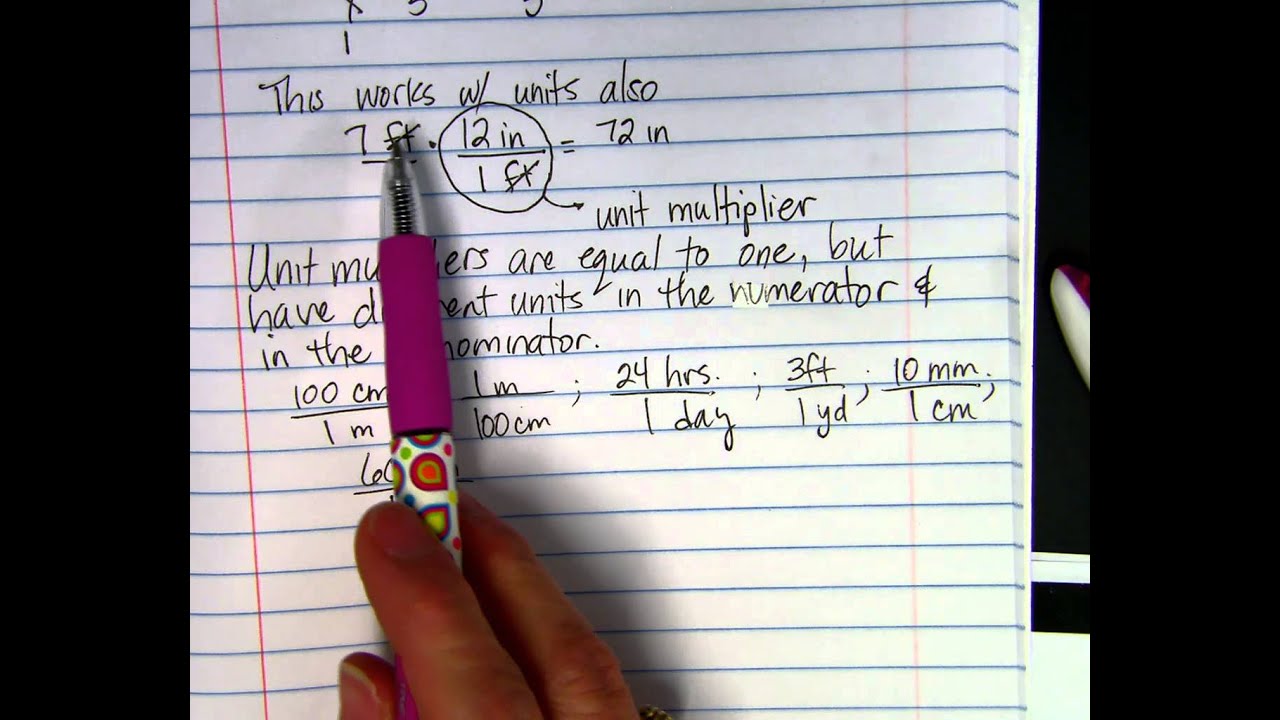 Unit Multipliers and Unit Conversion - YouTube