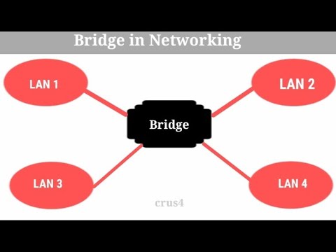Networking #7 | Bridge in Networking | Uses and Working of a Bridge ...