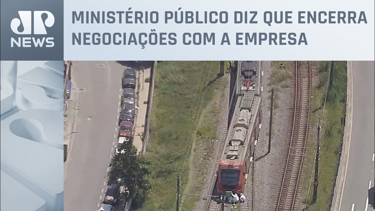 Trem descarrila na Linha 8-Diamante, da ViaMobilidade, em SP - YouTube