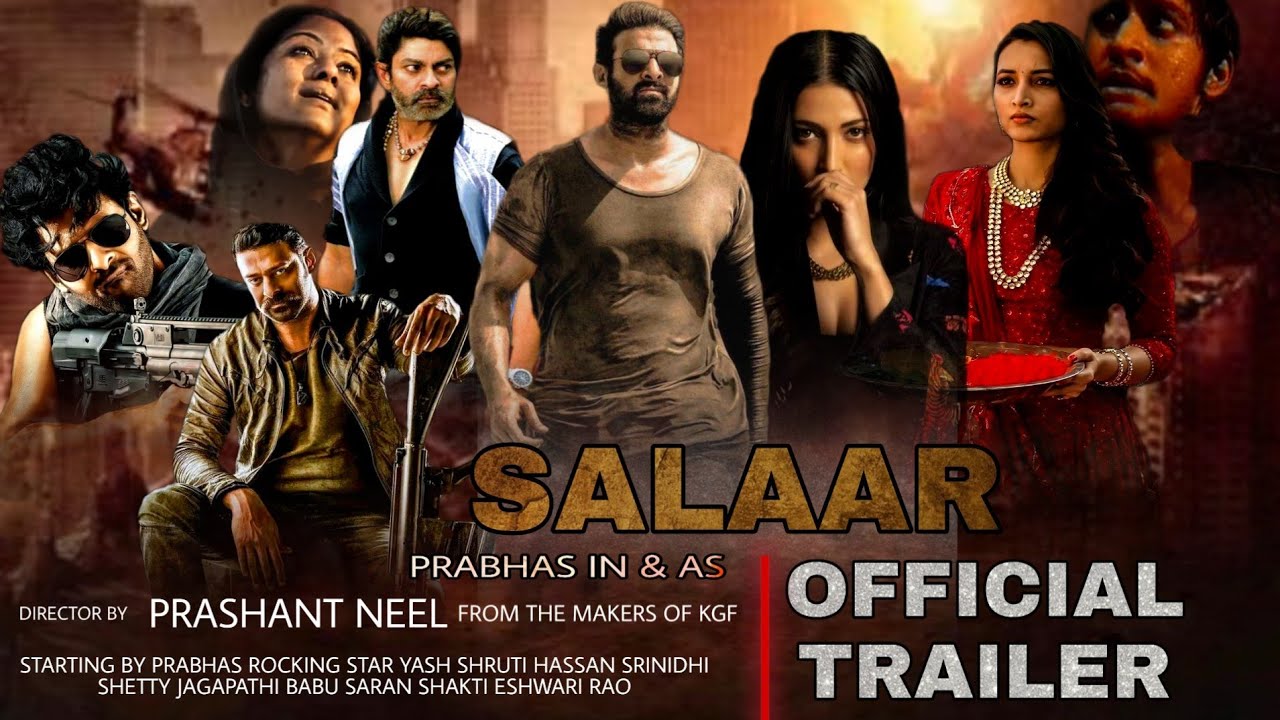 Salaar Trailer Prabhas Shruti Hassan, Prithviraj ,jagapathi Babu ...