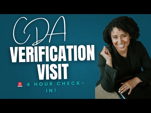 CDA Verification Visit: The 4-Hour Deep Dive! 🍎