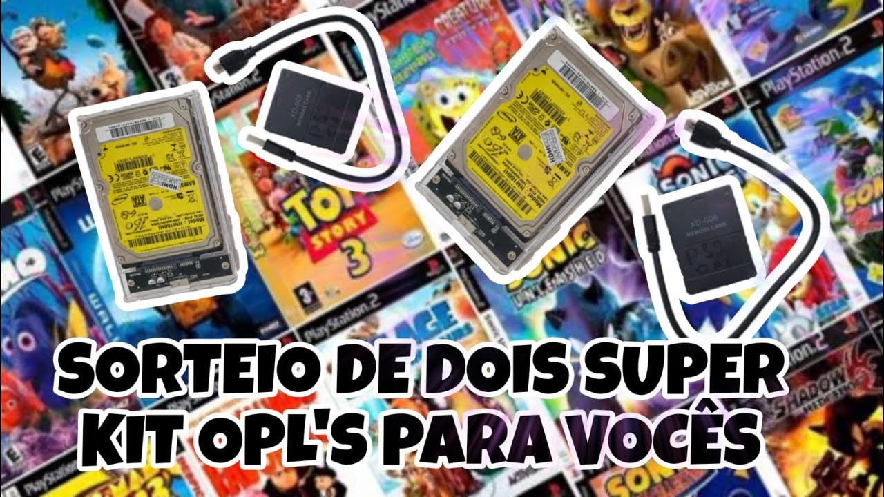 🍀 SORTEANDO 2 KITS OPL PARA PS2 02/02/2025 1 é para MEMBROS - YouTube