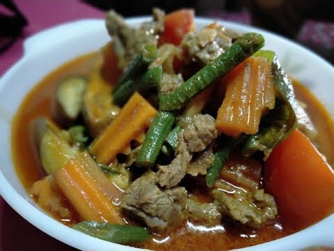 Resepi Dalca Daging Tanpa Kacang Dhal - YouTube