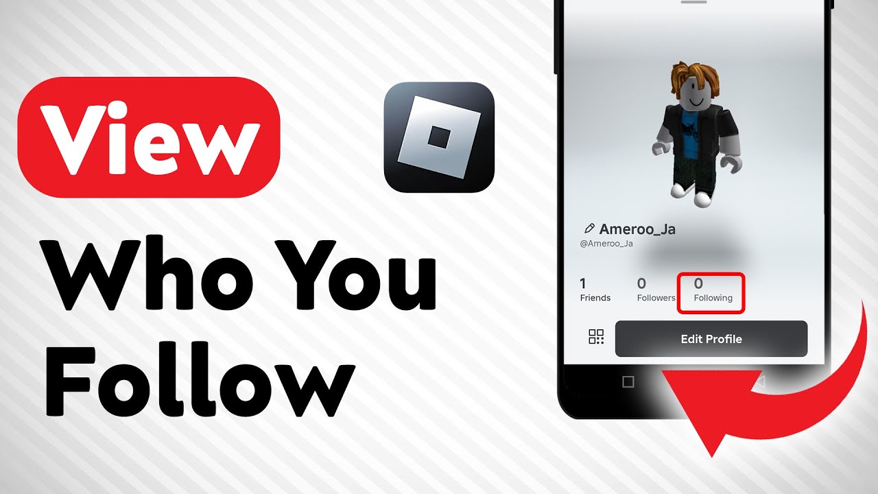 How to View Who You Follow On Roblox (Updated) - YouTube