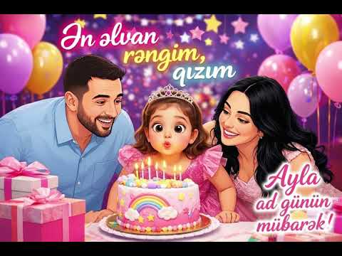 Ən Əlvan Rəngim , Qızım | FF Music (Ayla , ad günün mübarək 🎂❤️ Özəl Mahnı)