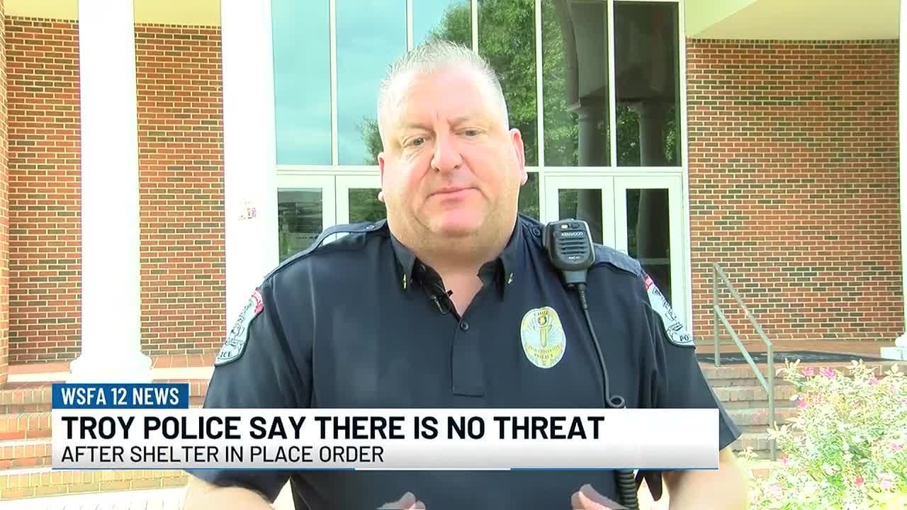 Troy police say there is no threat after Saturday shelter in place ...