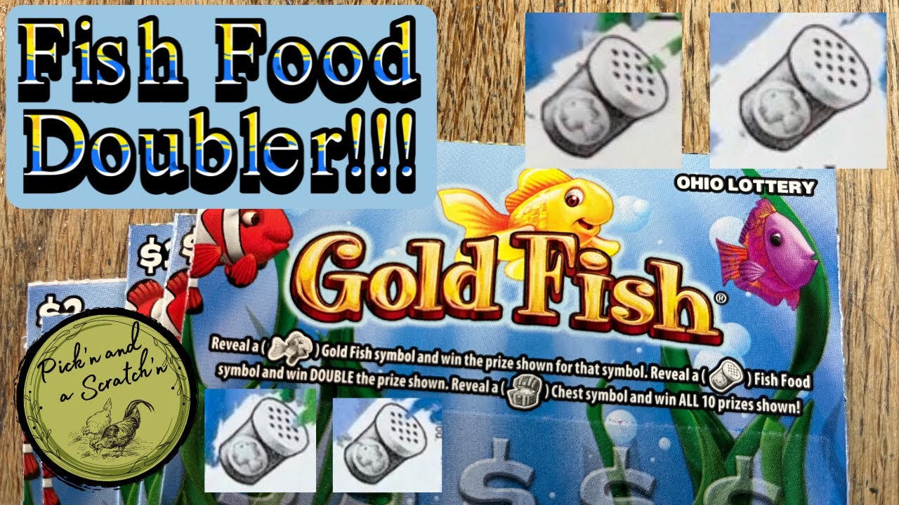 NEW Releases! $2 Ohio Lottery Scratch Off Tickets - Gold Fish - YouTube