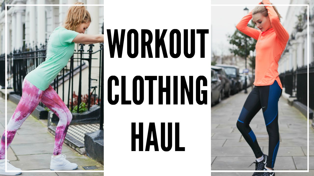 Workout Clothing Haul & Try On - YouTube