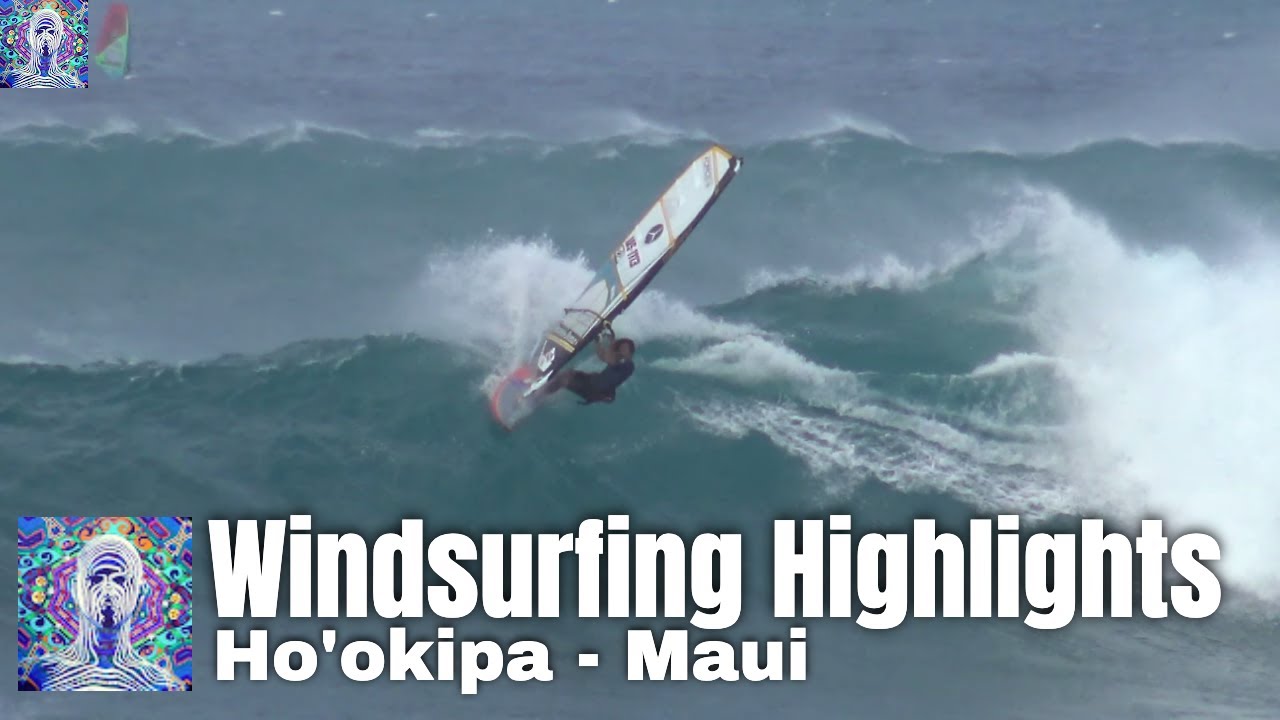 Big Wave Windsurfing Highlights - 2019 Aloha Classic Day 2 - YouTube