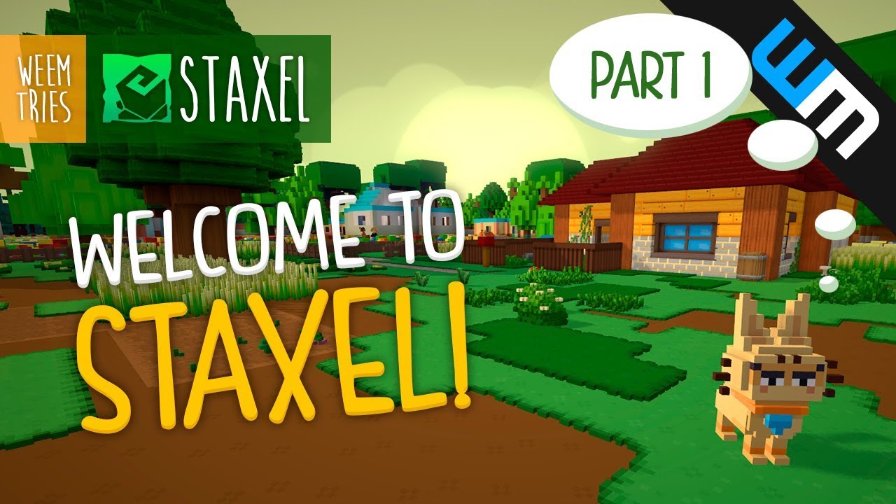 Staxel Gameplay, Sprout Edition! Let's Play STAXEL! - YouTube
