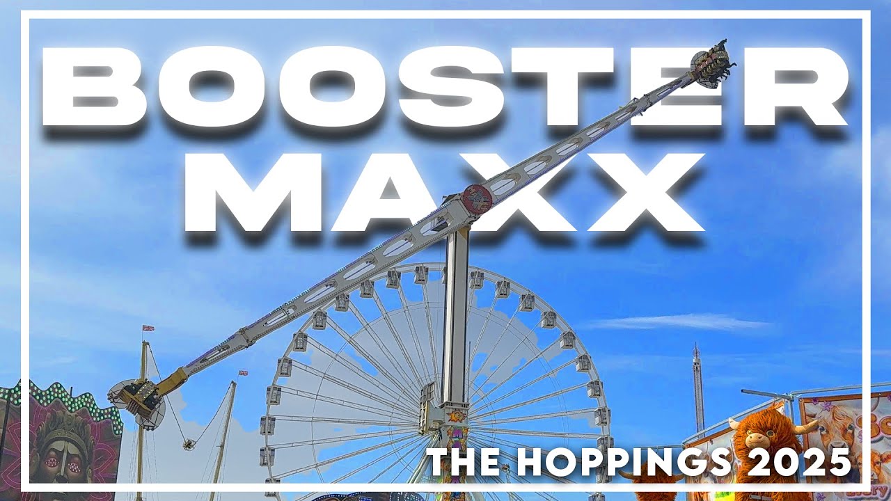 Booster Maxx - The Hoppings 2025 [Off-Ride] - YouTube