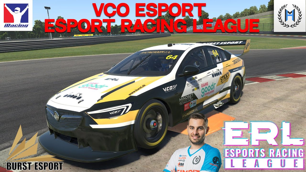 VCO ERL Esport Racing League Spring Cup - Supercar Holden V8 on iRacing ...