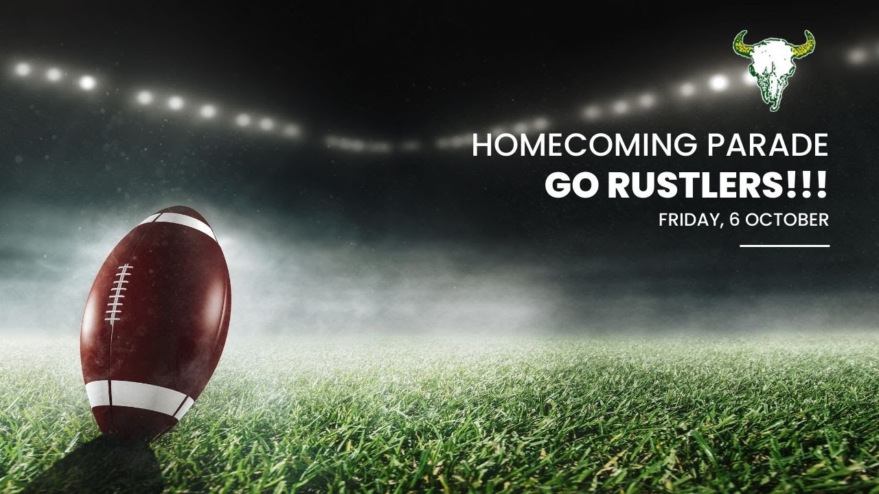 CMR Rustler's Homecoming Parade 2023 - YouTube