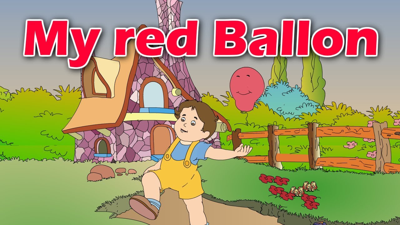 My red balloon rhymes - YouTube