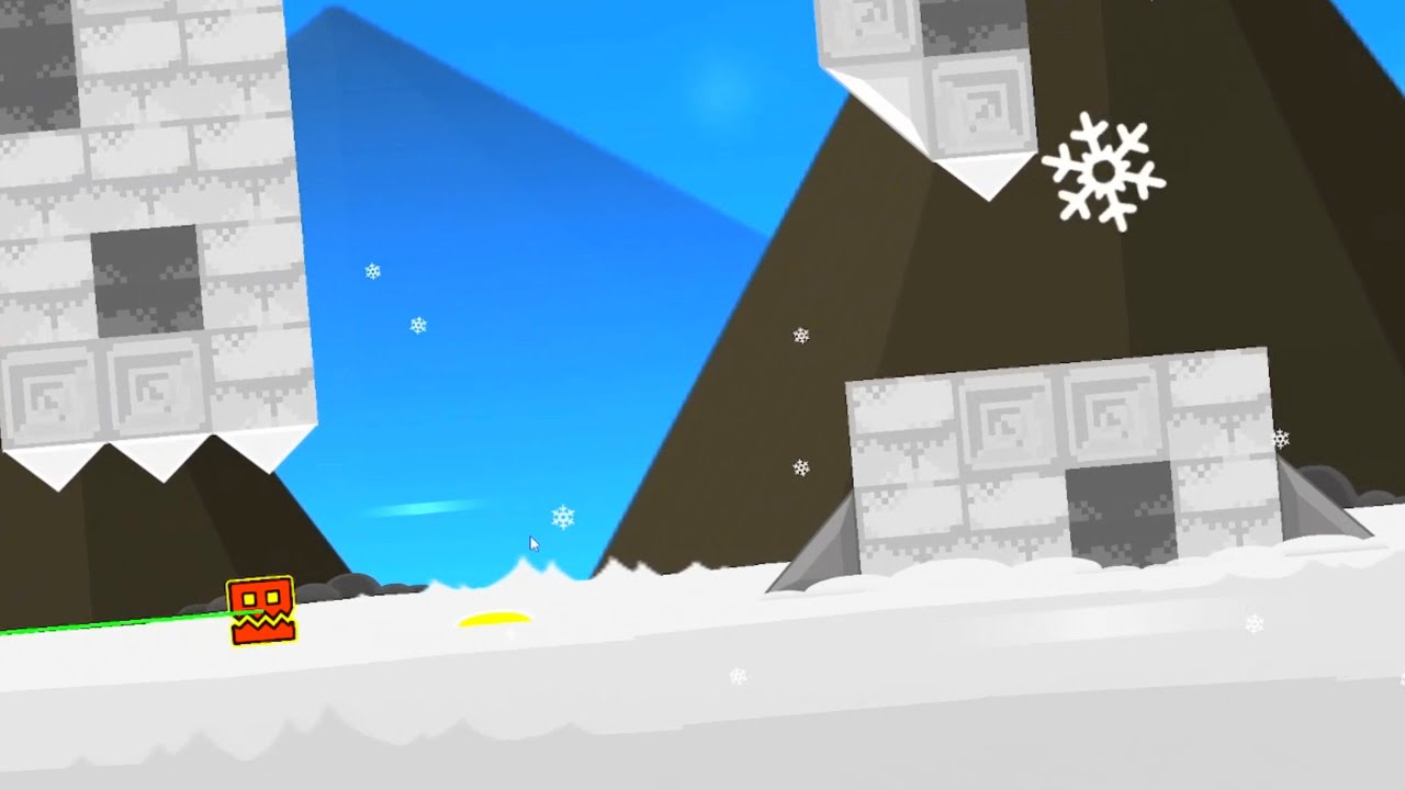 A cool trick to build snow on blocks - YouTube