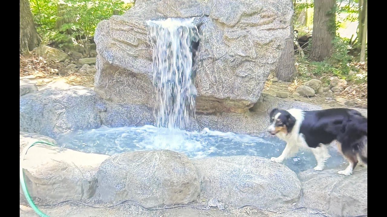 One Day waterfall build - YouTube