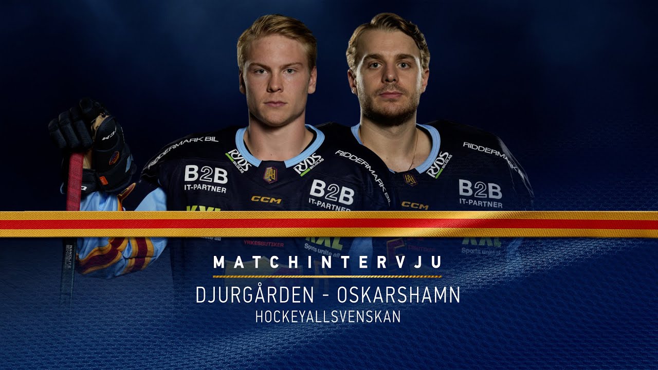 Matchintervju | Hugo Hävelid och David Blomgren efter seger över ...