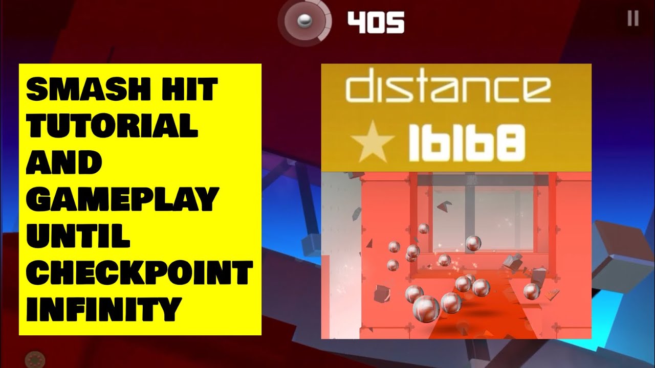 Smash Hit: A Satisfying Glass Breaking Game - Tutorial and Gameplay ...