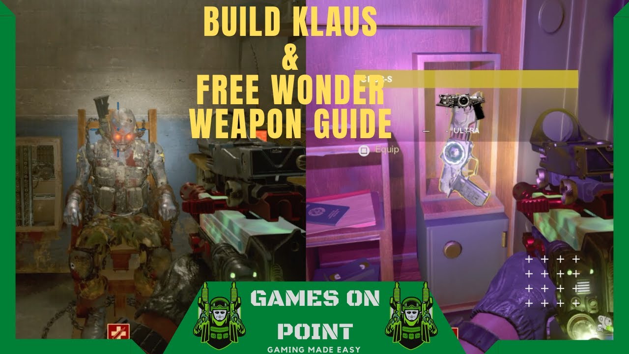 Build KLAUS & FREE WONDER WEAPON (Easy Guide Mauer Der Toten) :: Call ...