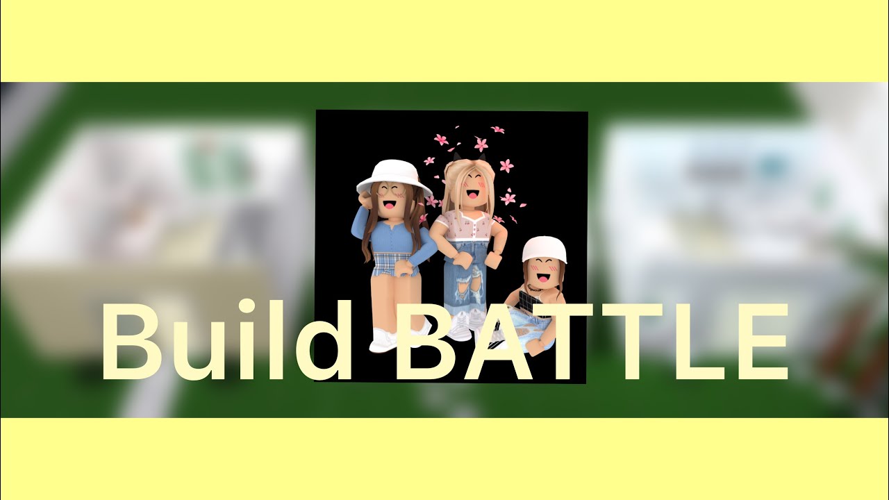 Build Battle with my Friends! // Bloxburg // - YouTube