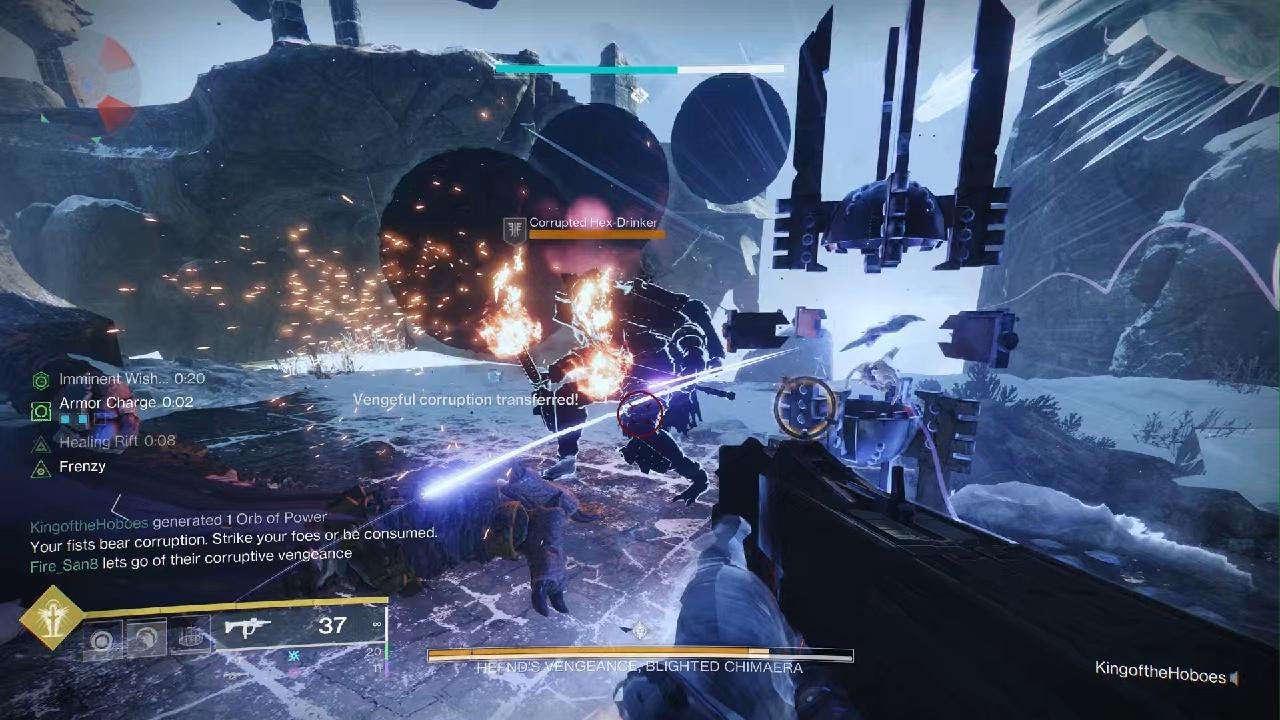 Destiny 2 warlords ruin last encounter chaos - YouTube