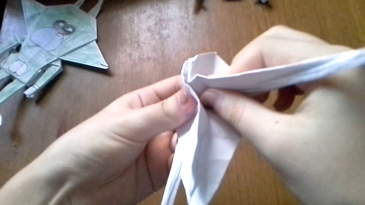 How to make a origami Jack from oggy and the cockroaches - YouTube