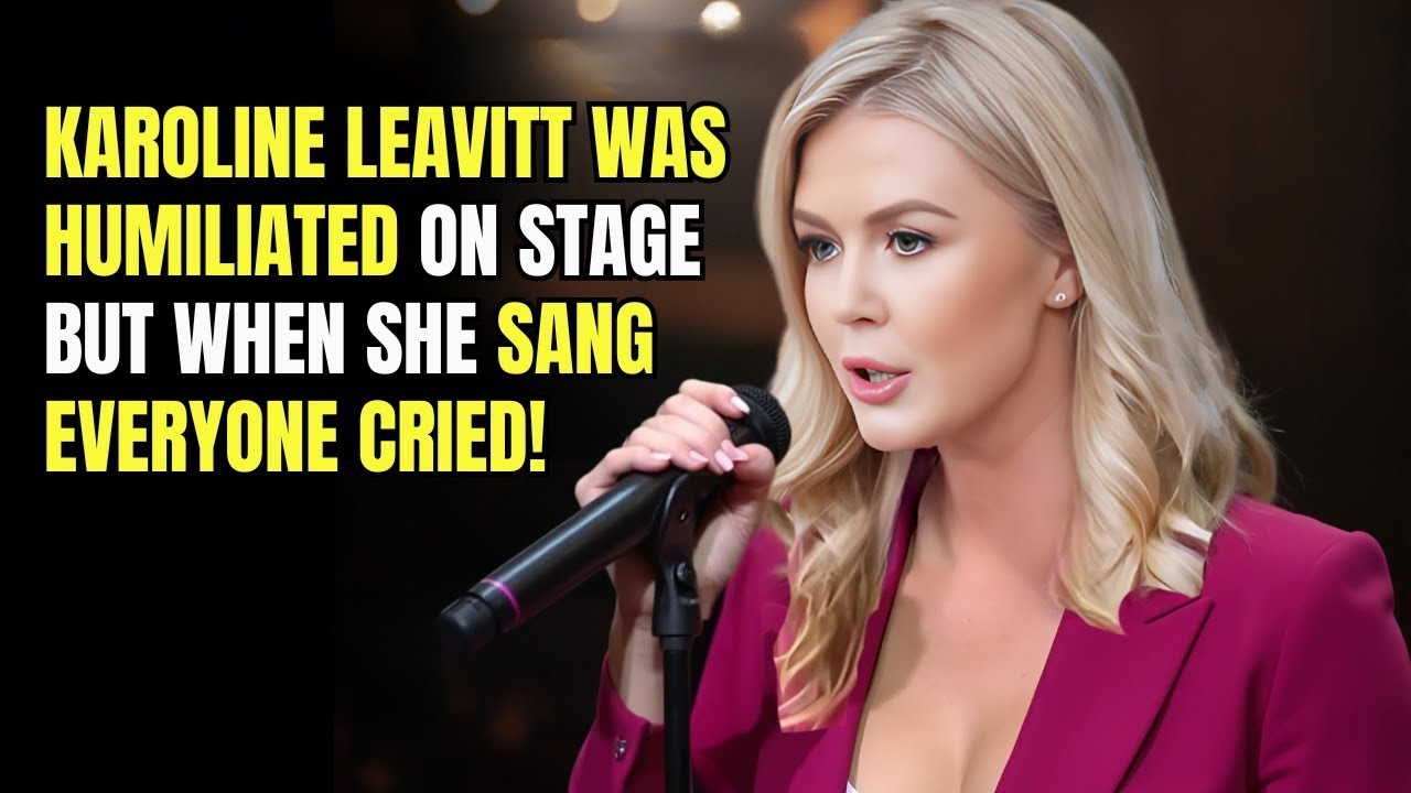 Liberal Musician Challenges Karoline Leavitt to Sing on Stage to Mock ...