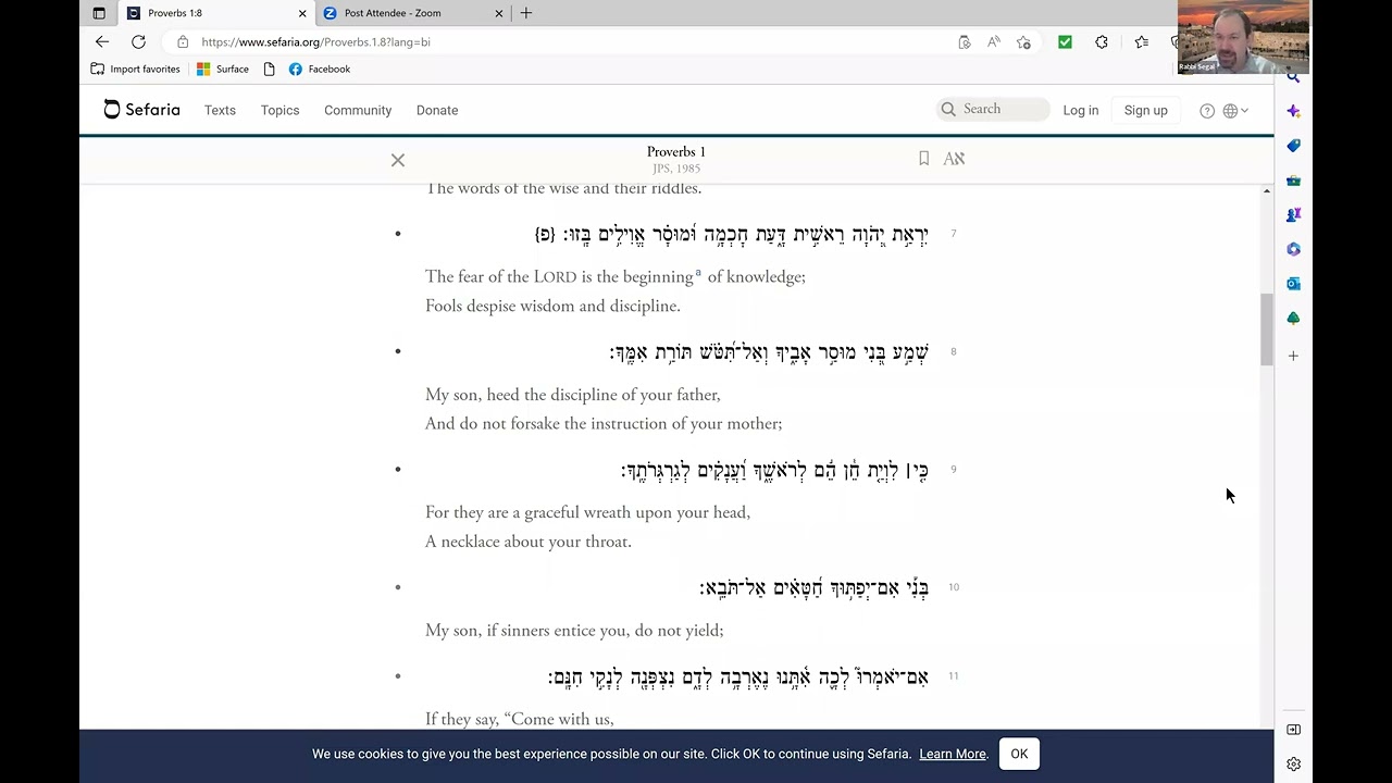 Mishlei Proverbs Class 3 Rabbi Shlomo Segal YouTube Mishlei Proverbs Class 3 Rabbi Shlomo Segal YouTube