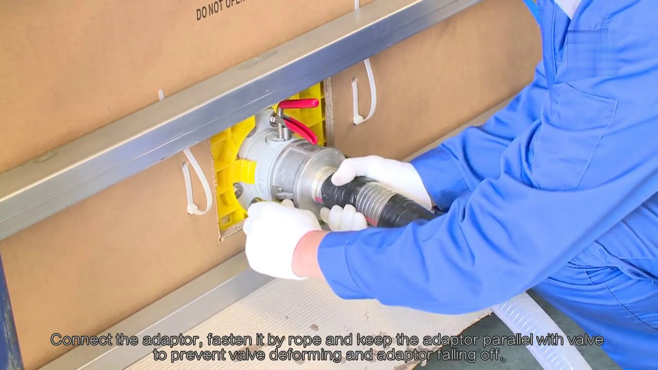 Procedure of LET Flexitank loading - YouTube