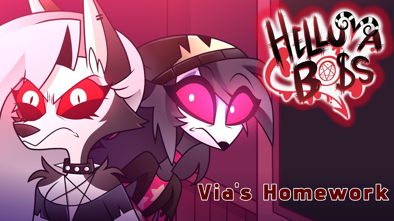 Helluva Boss Comic Dub: Via's Homework - YouTube