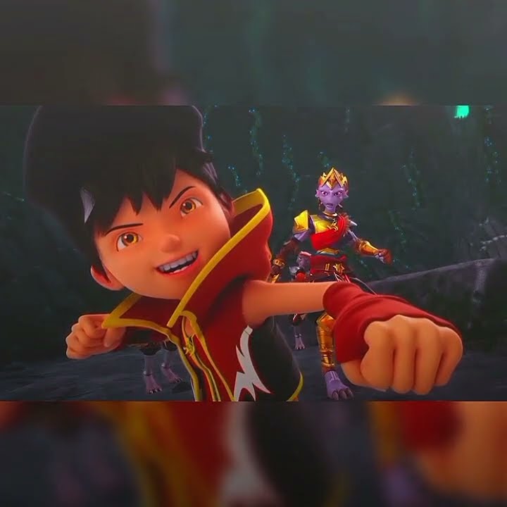 jj boboiboy ice dan blaze#monstagalaxycard - YouTube